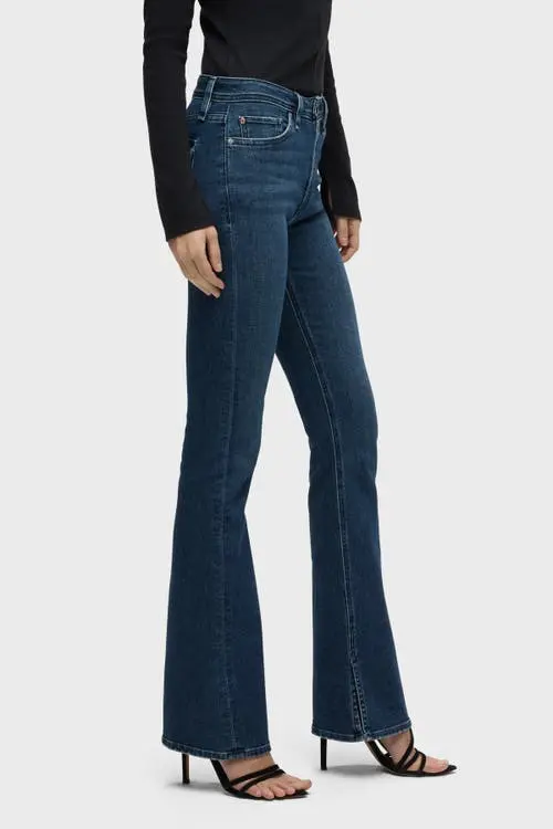 Hudson Jeans Barbara High-rise Bootcut W/ Flap Jean