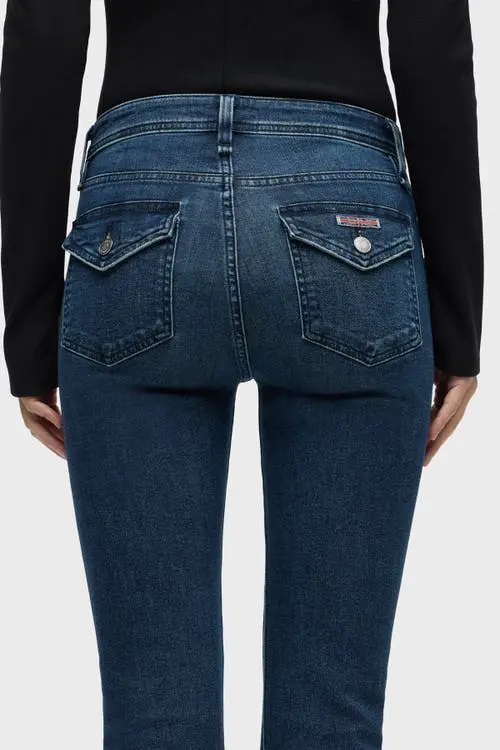 Hudson Jeans Barbara High-rise Bootcut W/ Flap Jean