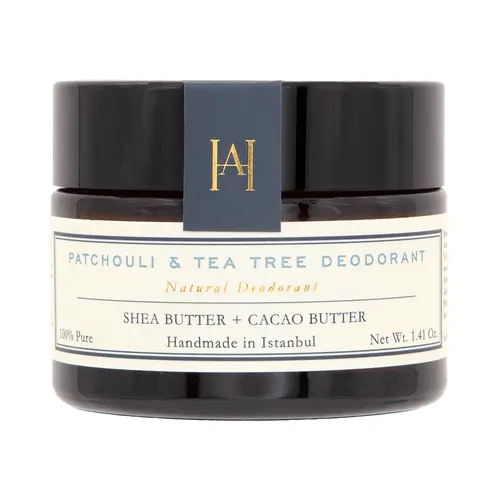 HOMEMADE AROMATERAPY Natural Purifying Patchouli Tea Tree Deodorant - Ivory