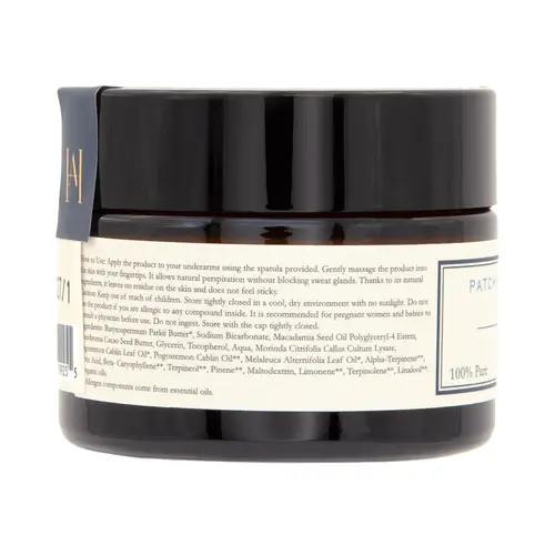 HOMEMADE AROMATERAPY Natural Purifying Patchouli Tea Tree Deodorant