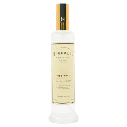 HOMEMADE AROMATERAPY Pure Hydrating Refreshing Rose Water Face Mist - Clear