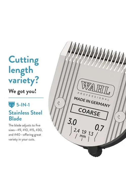 WAHL 5 In 1 Adjustable Replacement Blade For Pet Clippers