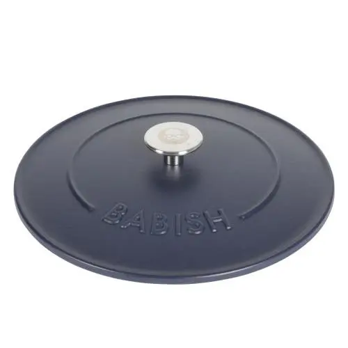 BABISH Matte Enamel Round Cast Iron Dutch Oven With Lid