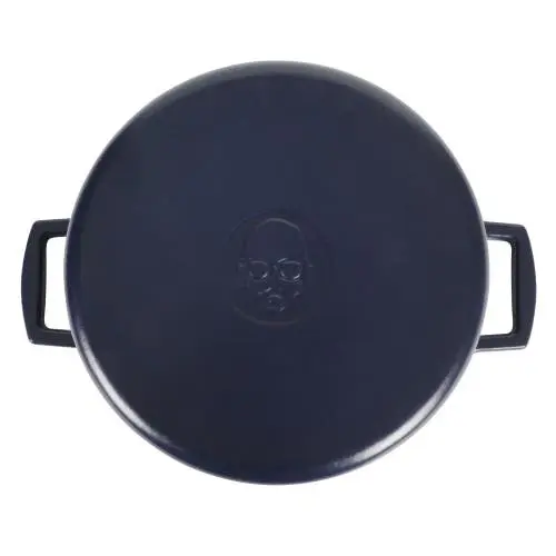 BABISH Matte Enamel Round Cast Iron Dutch Oven With Lid