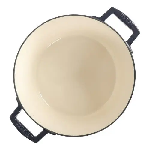 BABISH Matte Enamel Round Cast Iron Dutch Oven With Lid