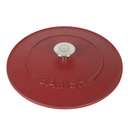BABISH Matte Enamel Round Cast Iron Dutch Oven With Lid