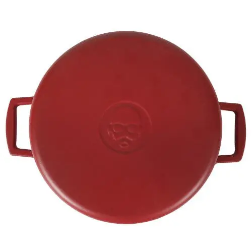BABISH Matte Enamel Round Cast Iron Dutch Oven With Lid