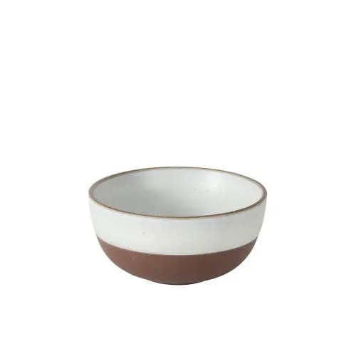 GIBSON ELITE William Crest 4-piece Reactive Glaze Stoneware Nesting Mixing Bowl Set - White