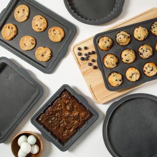 CALPHALON Omni 6-piece Silicone Fiberglass Ultra Air Flow Bakeware Set