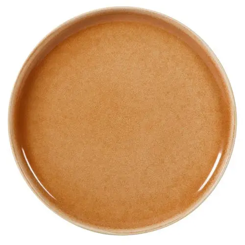 GIBSON ELITE Manila Bay 12-piece Reactive Glaze Stoneware Dinnerware Set - Orange