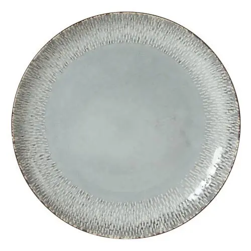 GIBSON ELITE Jasper 16 Piece Plates And Bowls Reactive Glaze Dishes Stoneware Ceramic Dinnerware Setservice For 4