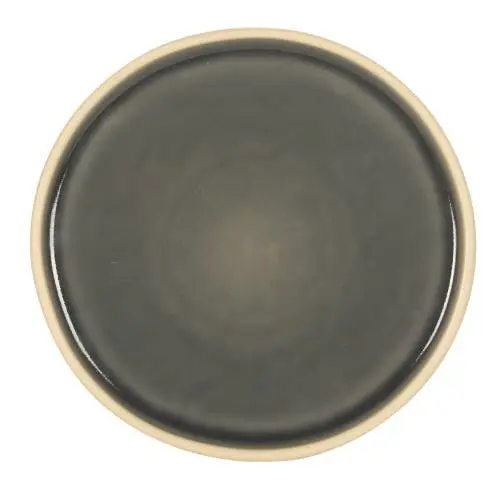 GIBSON ELITE Port Gaia 12-piece Reactive Glaze Stoneware Dinnerware Set - Navy