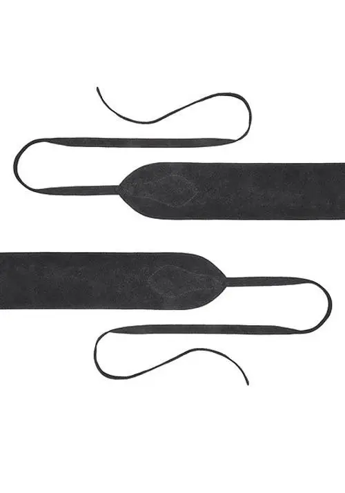 LASCANA Wide Suede Belt - Black