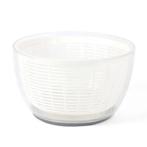 CALPHALON Aero Plastic Salad Spinner With Strainer And Extra Storage Lid