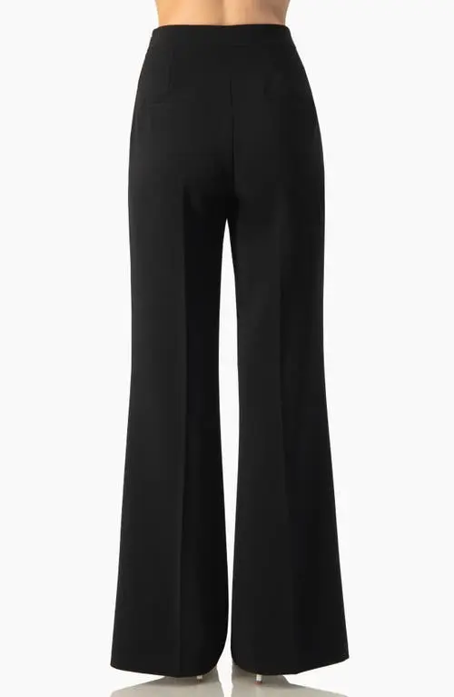 IVONNE High-waisted Wide-leg Tailored Dress Trousers