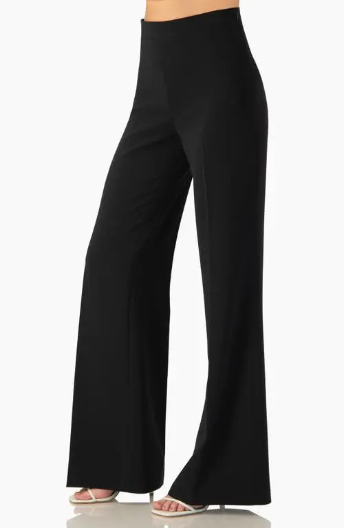 IVONNE High-waisted Wide-leg Tailored Dress Trousers