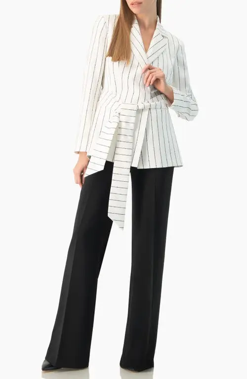 IVONNE High-waisted Wide-leg Tailored Dress Trousers