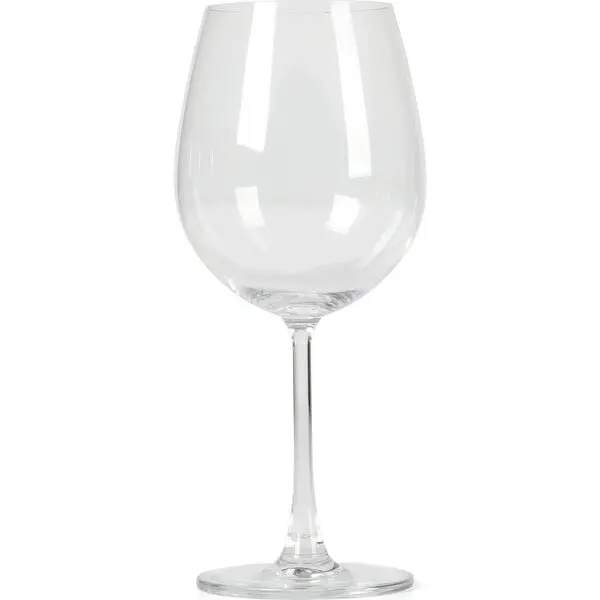 MARTHA STEWART Vivica Stemmed Wine Glasses - Red