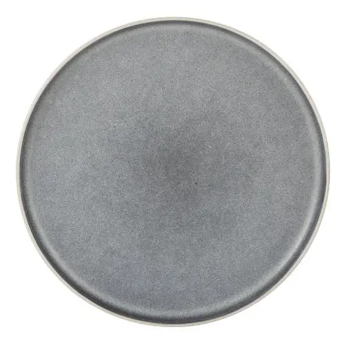 GIBSON ELITE Coastal Forest 12-piece Triple Reactive Glaze Stoneware Dinnerware Set - Grey/linen