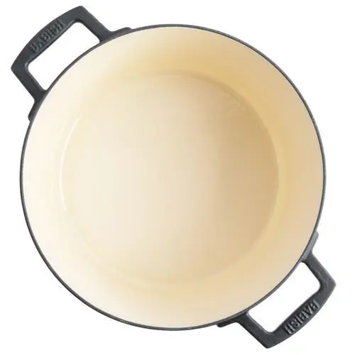 BABISH Matte Enamel Round Cast Iron Dutch Oven With Lid