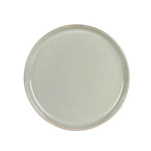 GIBSON ELITE Berea Plates And Bowls Reactive Glaze Round Dishes Stoneware Ceramic Dinnerware Setat