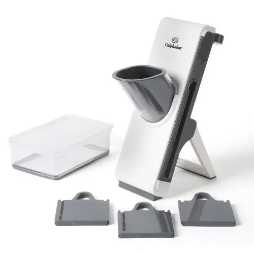 CALPHALON Aero 6-piece Adjustable Mandoline Slicer Set With Hand Guard