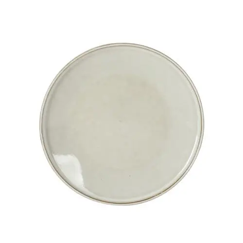 GIBSON ELITE White Sands Plates And Bowls Sets, Stoneware Dinnerware Sets
