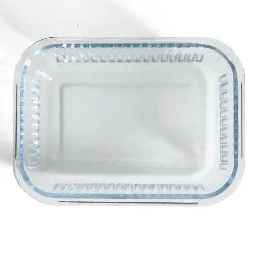 MARTHA STEWART Shadowbrook 10-piece Borosilicate Glass Airtight Food Storage Container Set
