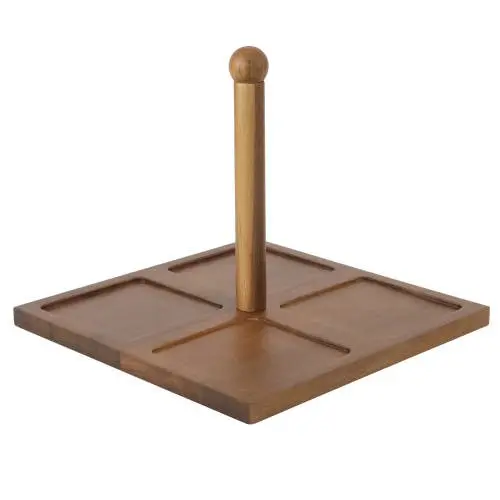 GIBSON ELITE Gracious Dining 4-piece Stoneware Tidbit