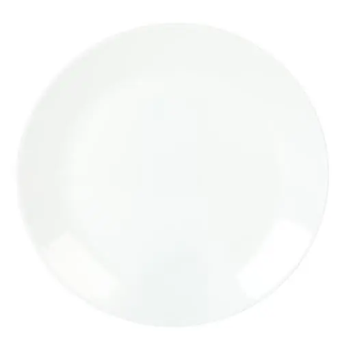 MARTHA STEWART Opalton 18-piece Chip Resistant Opal Glass Dinnerware Set