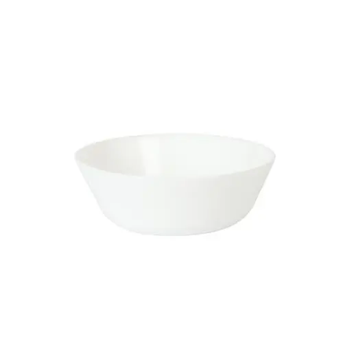 MARTHA STEWART Opalton 18-piece Chip Resistant Opal Glass Dinnerware Set