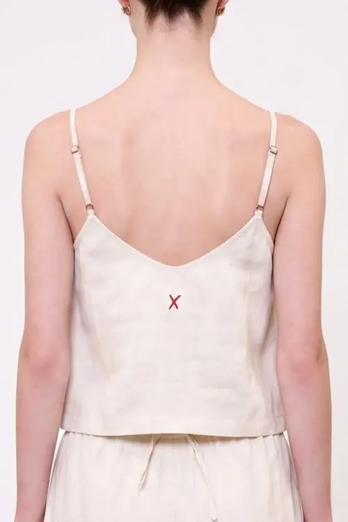 PCFG Daydreamers Strappy V-neck Top