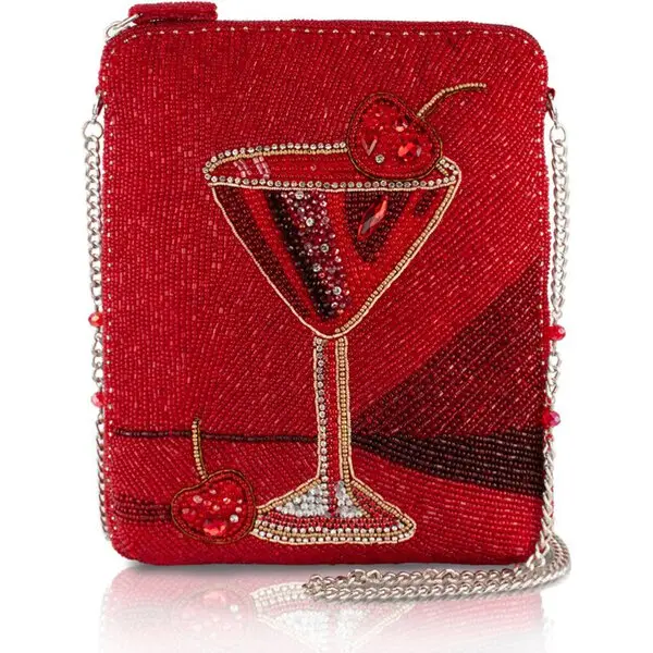 MARY FRANCES ACCESSORIES Top Shelf Handbag - Red