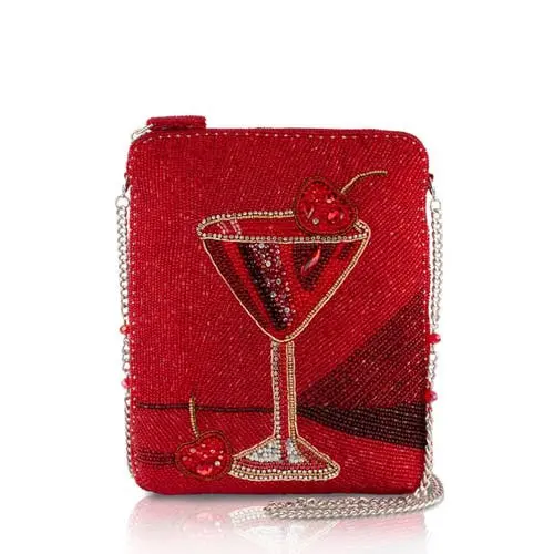 MARY FRANCES ACCESSORIES Top Shelf Handbag - Red