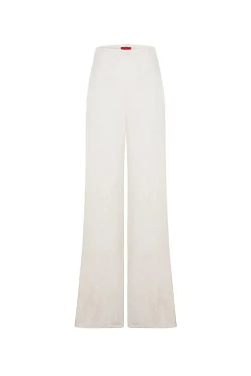 PCFG Daydreamers Relaxed Wide Leg Pants - Beige