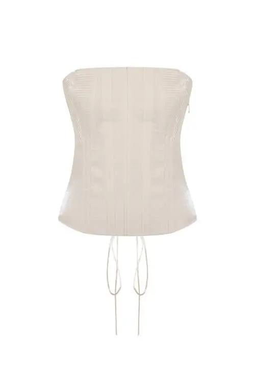 PCFG Daydreamers Structured Corset - Beige