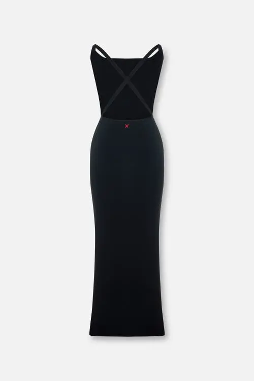 PCFG Daydreamers Cross Back Knit Maxi Dress