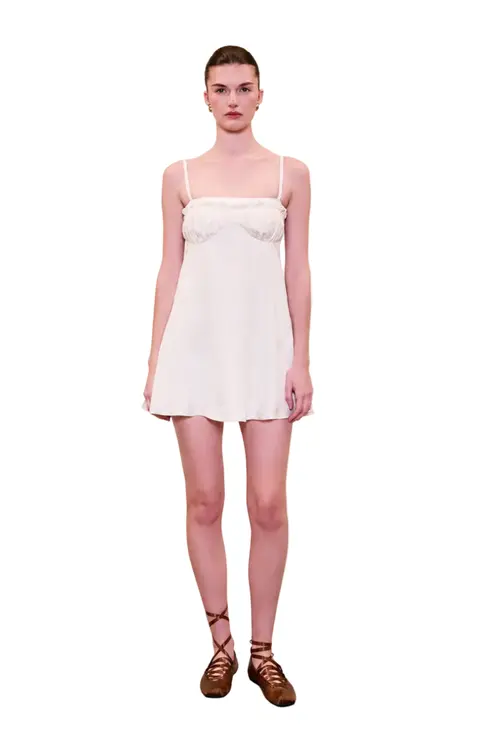 PCFG Daydreamers Strappy Open Back Mini Dress