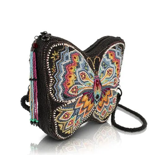 MARY FRANCES ACCESSORIES Indie Butterfly Handbag