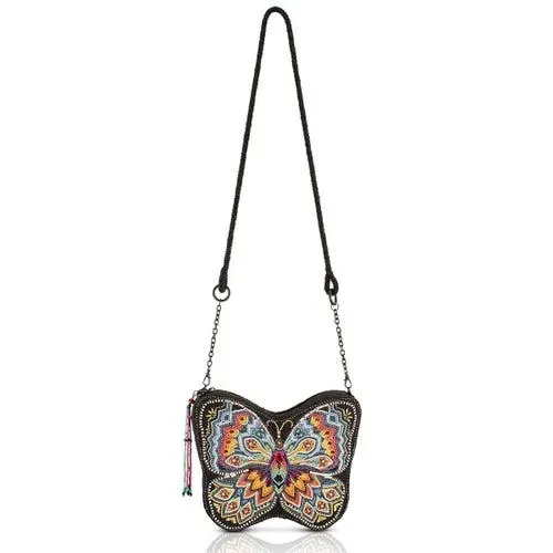 MARY FRANCES ACCESSORIES Indie Butterfly Handbag