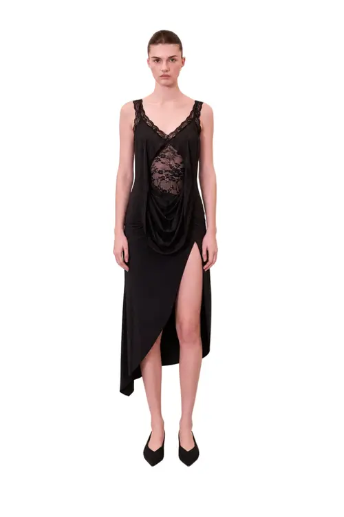 PCFG Sleeveless Lace Detail Dress