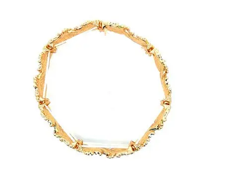 GEMINI JEWELRY Expandable Multicolor Floral Bracelet