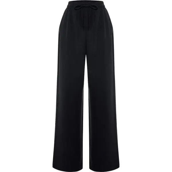 PCFG Daydreamers Relaxed Fit Wide Leg Pants - Black