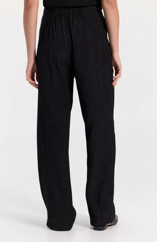 Ronen Chen Textured Straight-leg Pants