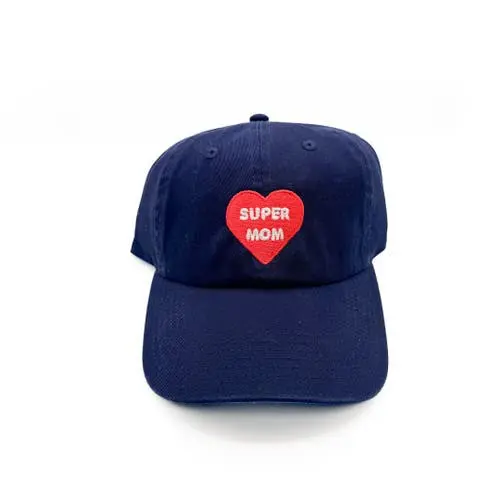 REY TO Z Super Mom Baseball Hat - Navy