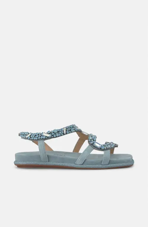 ALMA EN PENA Snake Sandal Flat