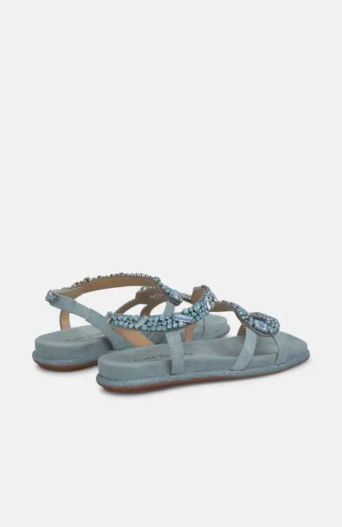 ALMA EN PENA Snake Sandal Flat