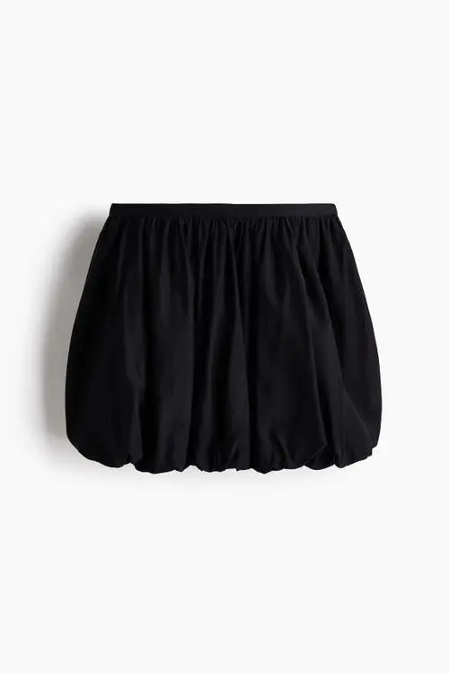 H&m Bubble-hem Mini Skirt