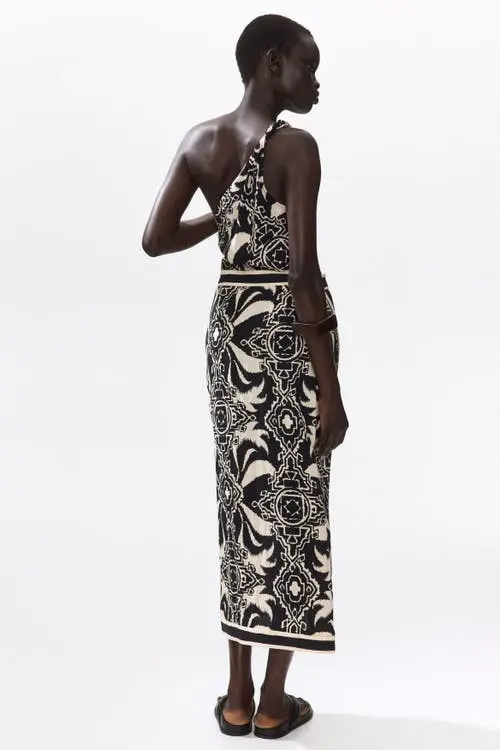 H&m Cut-out One-shoulder Dress