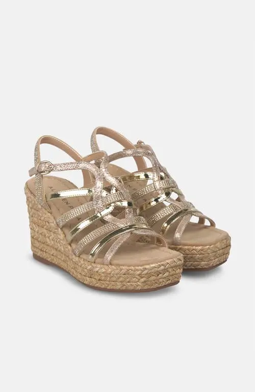 ALMA EN PENA Platform Al With Strappy Body